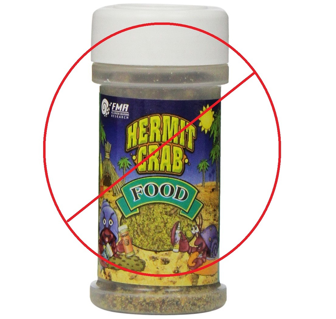 Do hermit crabs eat dried shrimp?