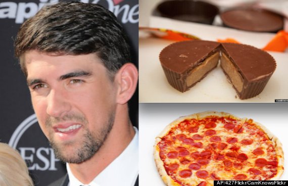 Do Olympic athletes ever eat junk food?