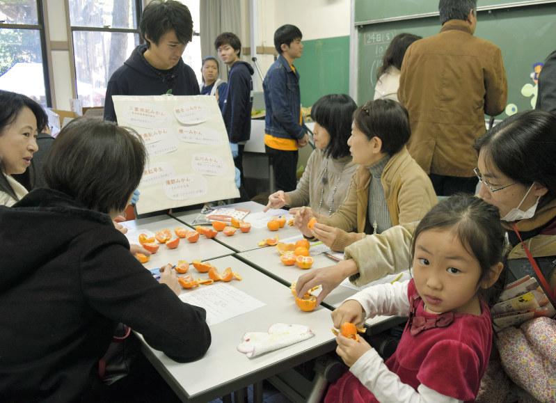 Do the Japanese eat a lot of fruit?
