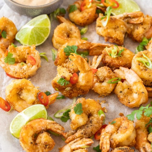 Do you add salt when cooking prawns?