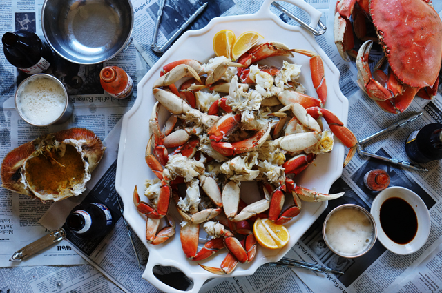 Do you add vinegar to crab boil?