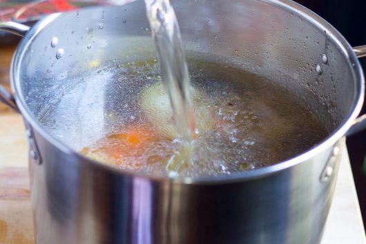 Do you add water to beef broth?