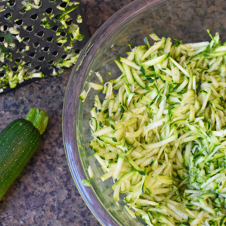 Do you Deseed zucchini for zucchini bread?