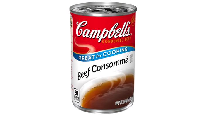 Do you drink beef consomme?