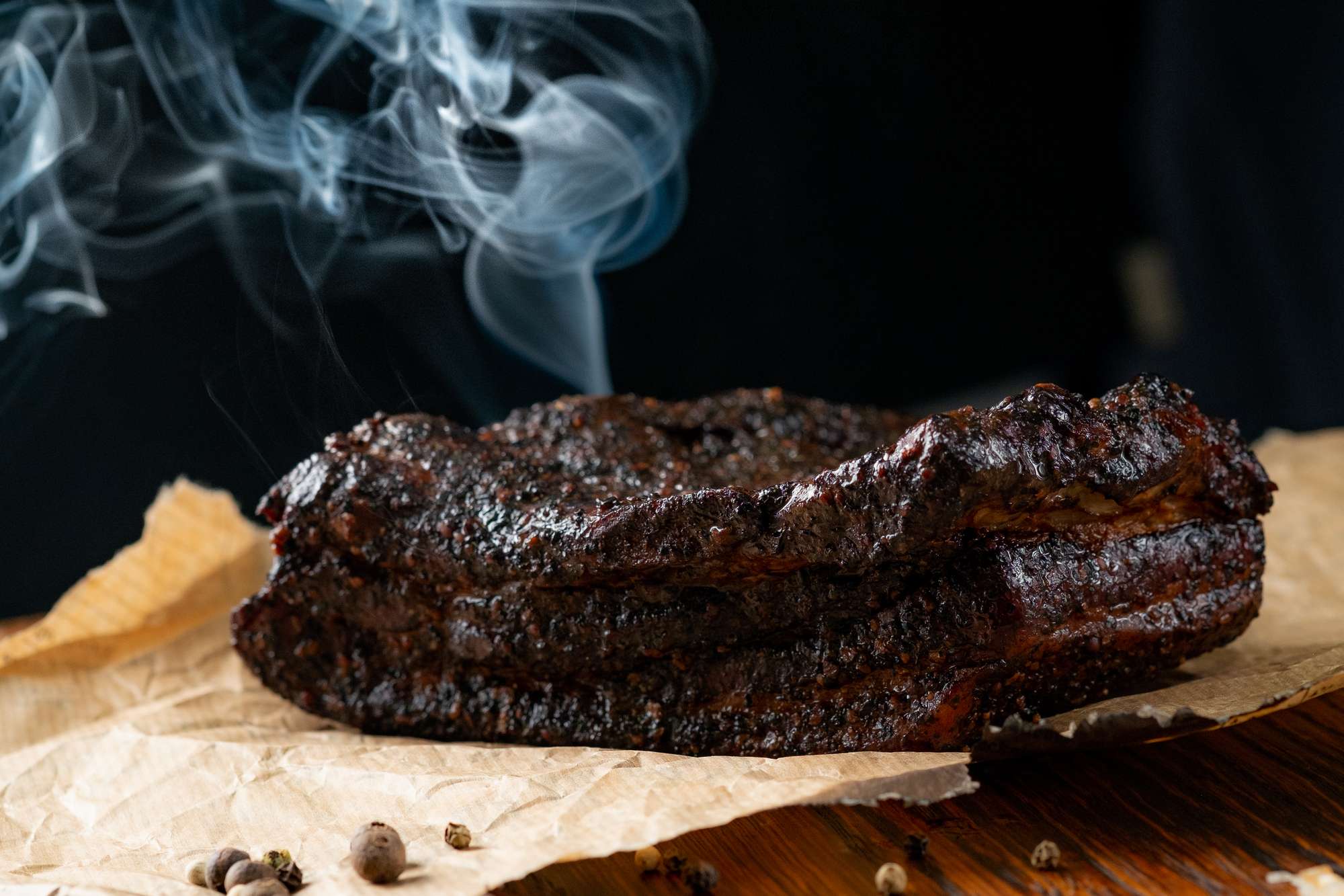 Do you eat the bark on brisket?