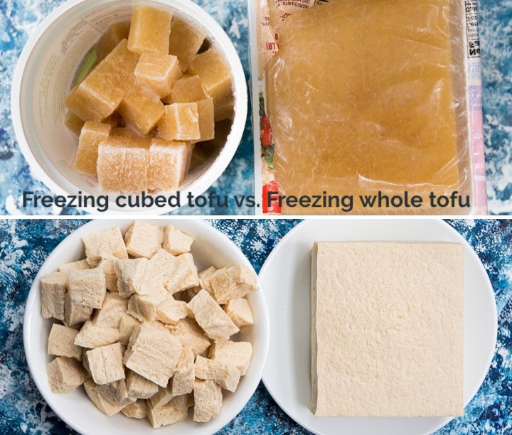 Do you Freeze Tofu in water?