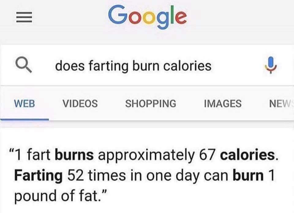 Do you lose pounds when you fart?