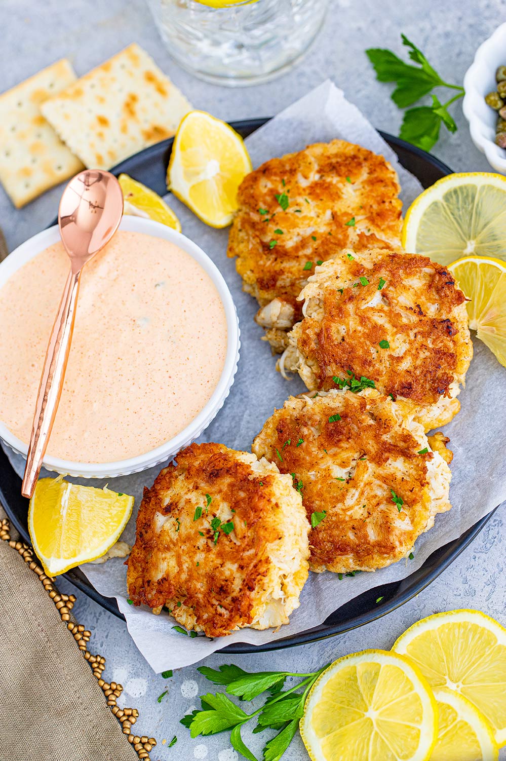 Do you need mayo for crab cakes?