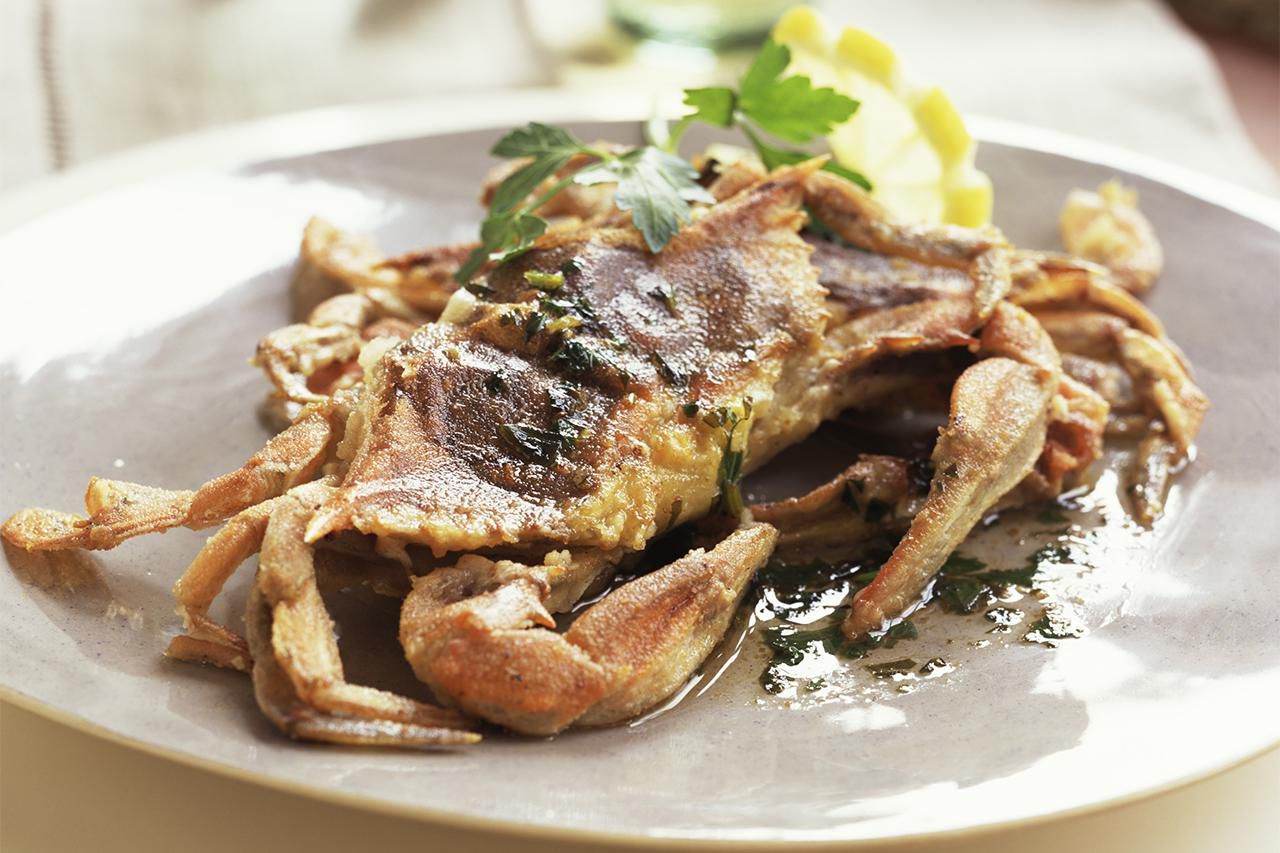 Do you need to clean frozen soft shell crab?