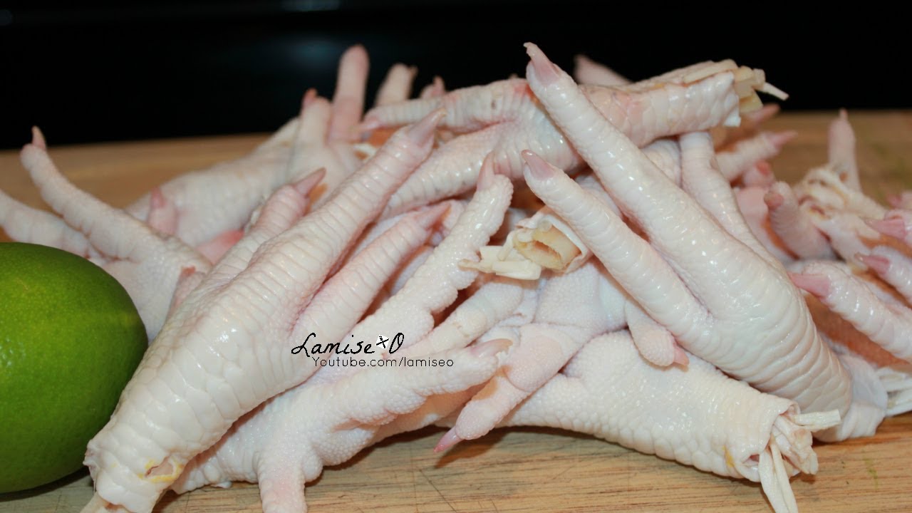 Do you need to skin chicken feet?