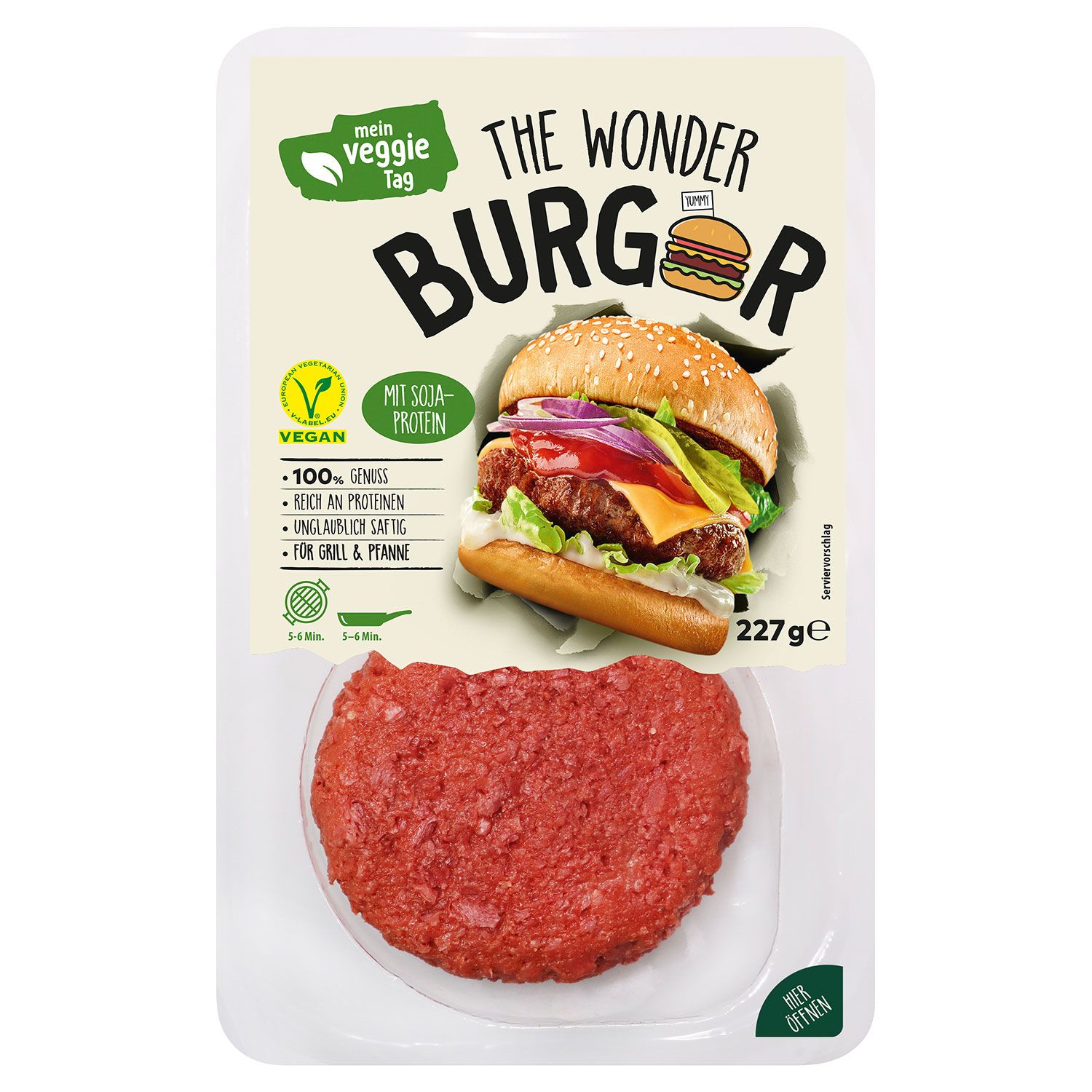 Does Aldi have veggie burgers?