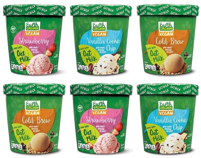Does Aldi sell oat milk ice cream?