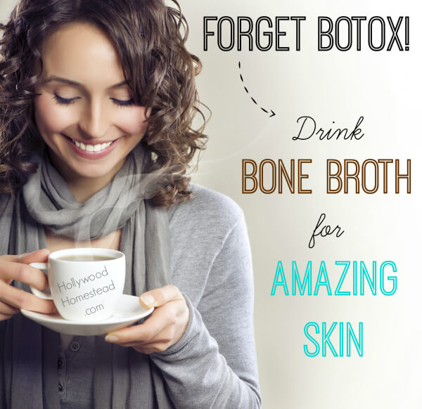 Does bone broth help sagging skin?