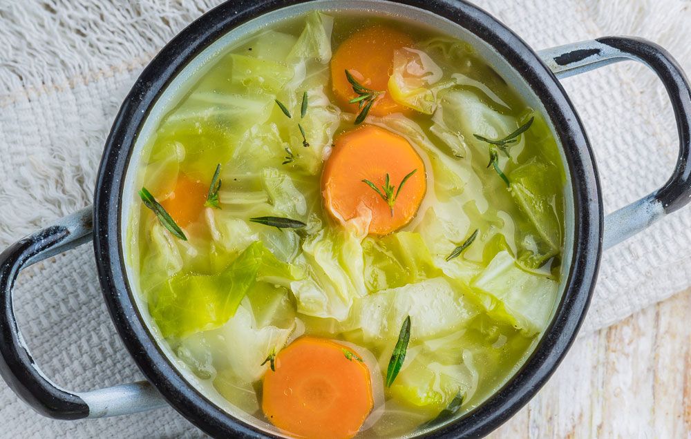 Does cabbage soup make you gain weight?