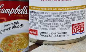 Does Campbell's chicken noodle soup have MSG in it?