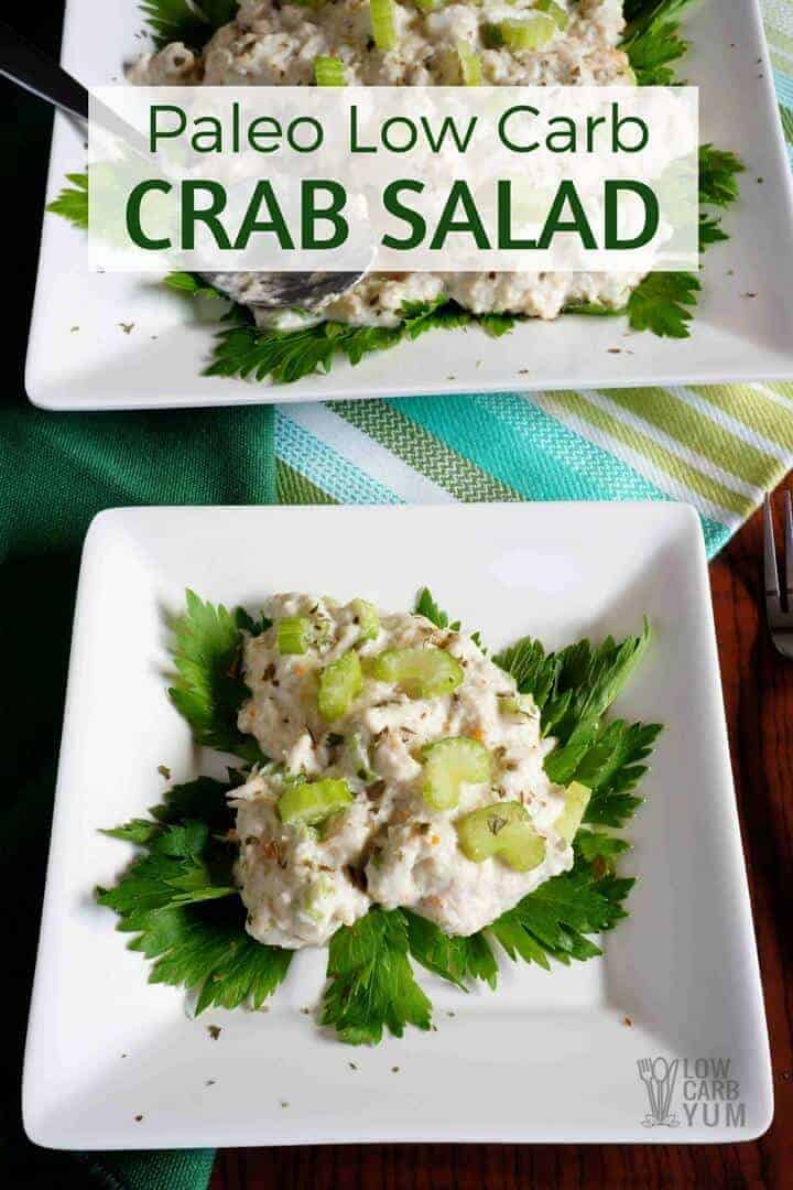 Does crab salad have carbs?