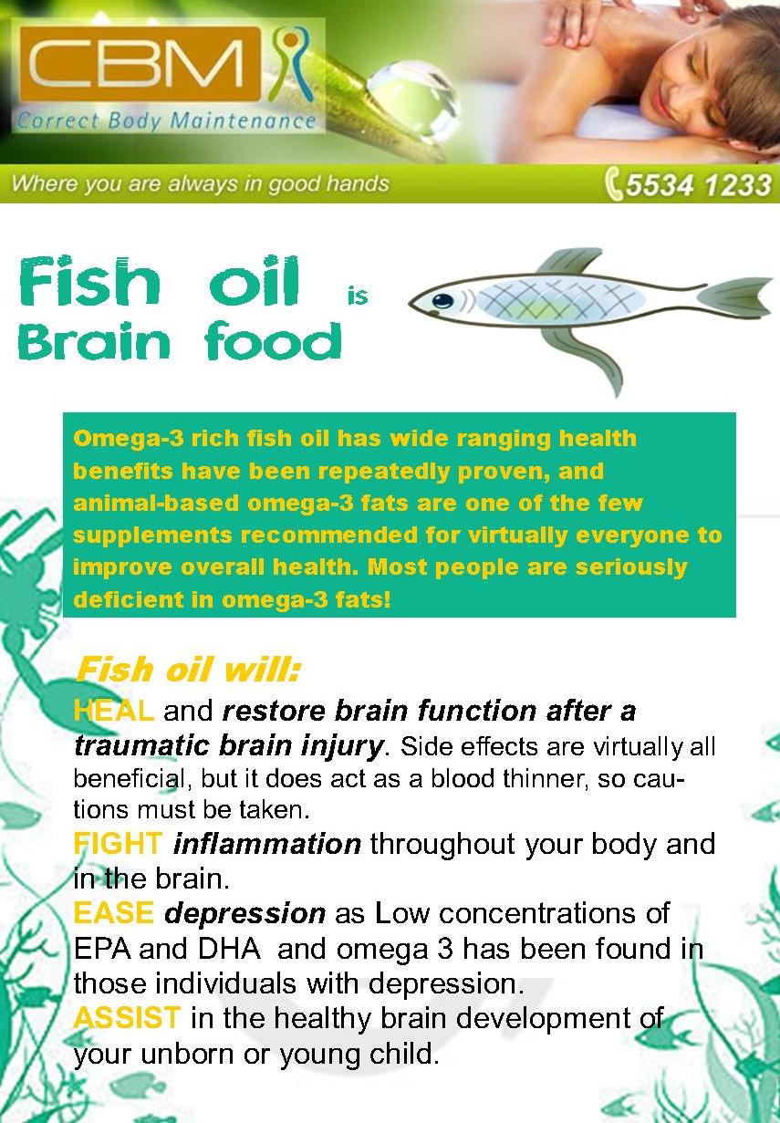 Does fish help with brain function?