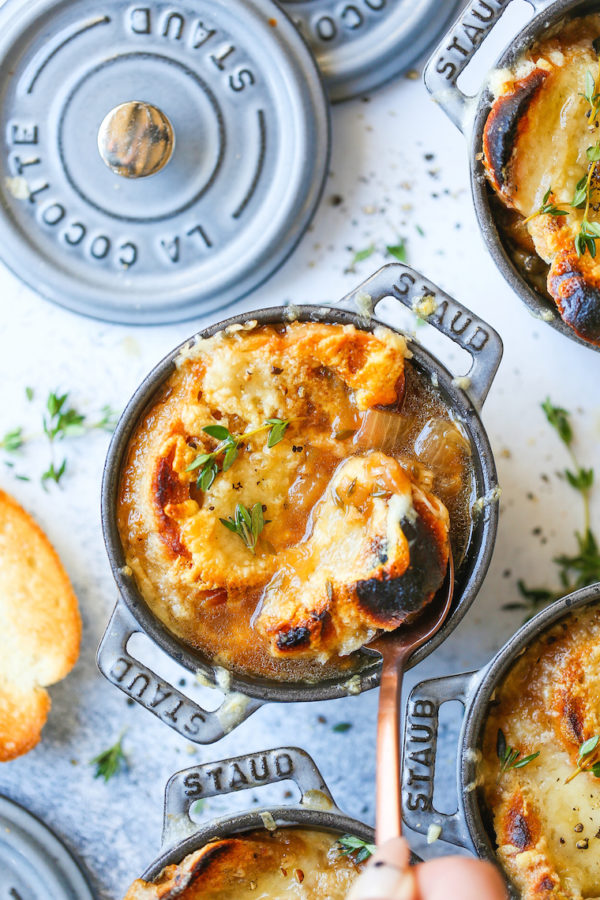 Does French onion soup give you the runs?
