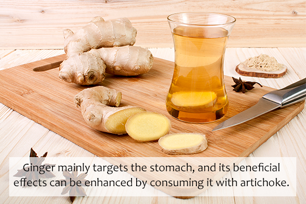 Does ginger relieve gas?