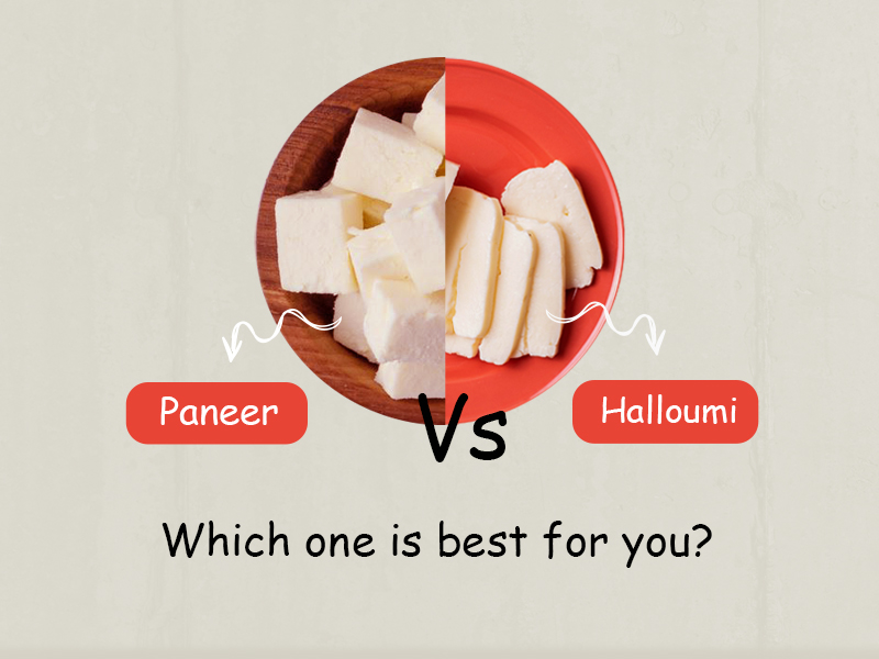 Does halloumi taste like paneer?
