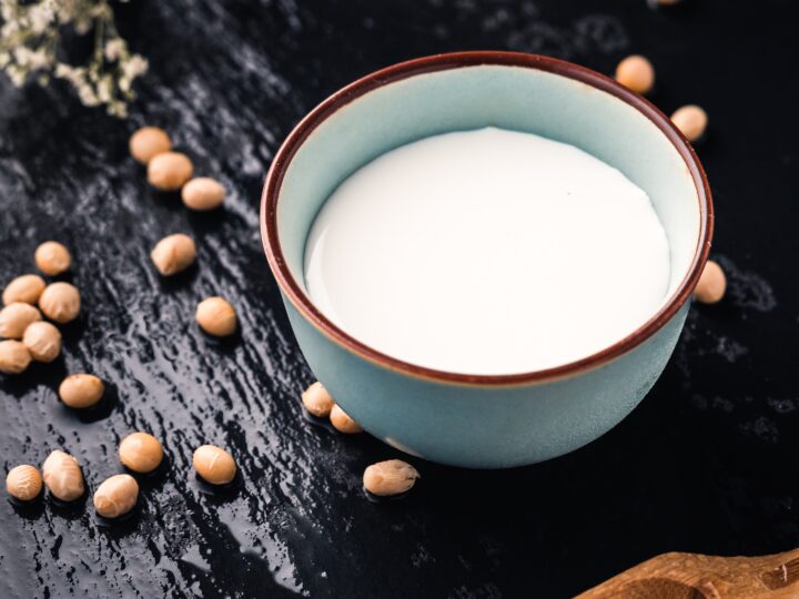Does heating soy milk remove its protein?