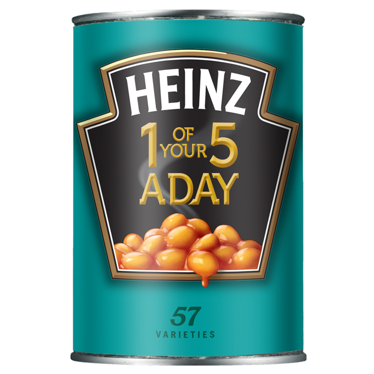 Does Heinz beans count towards 5-a-day?
