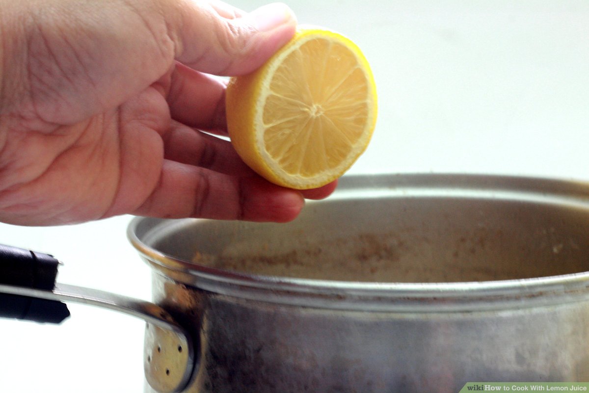 Does lemon juice cook out?