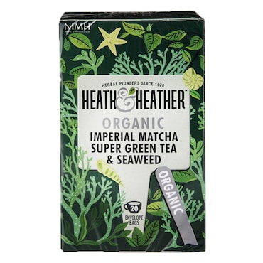 Does matcha green tea have seaweed?