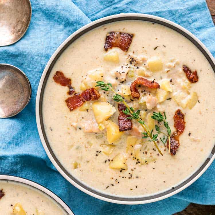 Does New England Clam Chowder have meat?