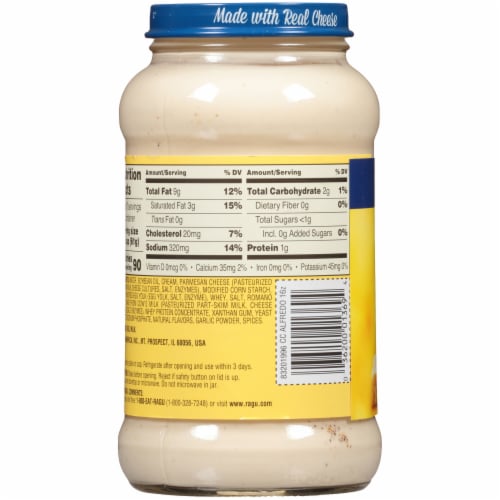 Does Ragu alfredo sauce have dairy?