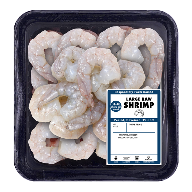 Does Walmart sell raw shrimp?
