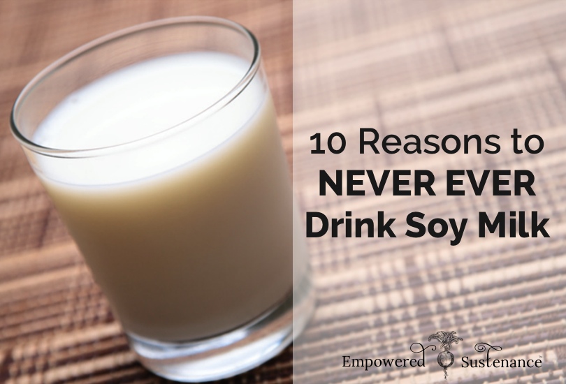 How bad is soy milk for You?