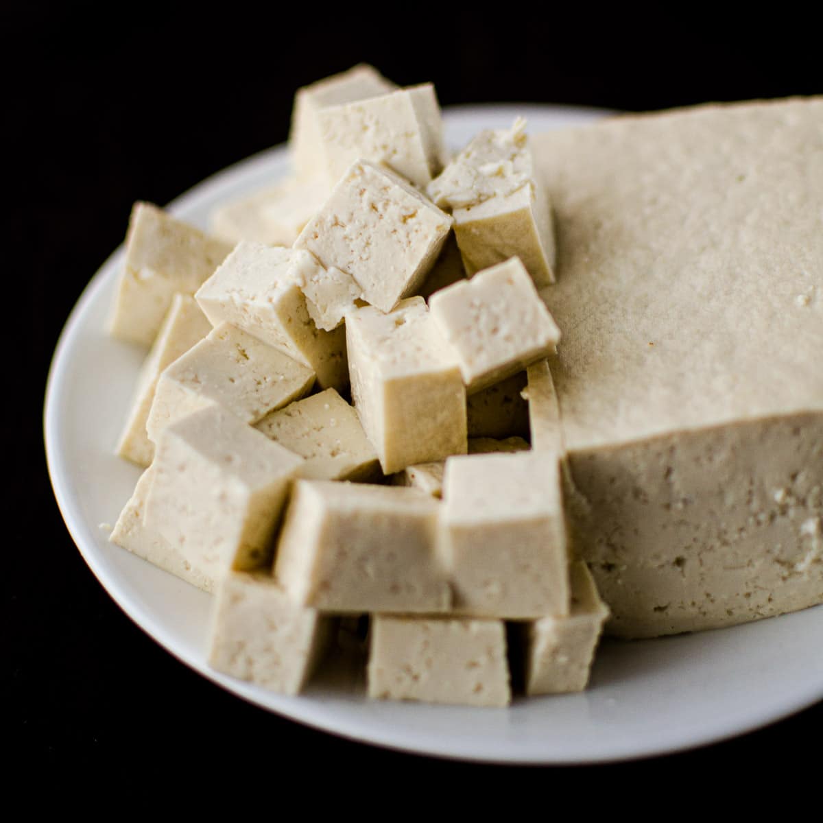 How big is an average block of tofu?