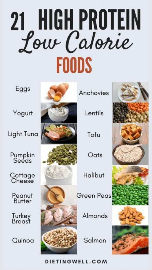 How can I eat a lot of protein with low calories?