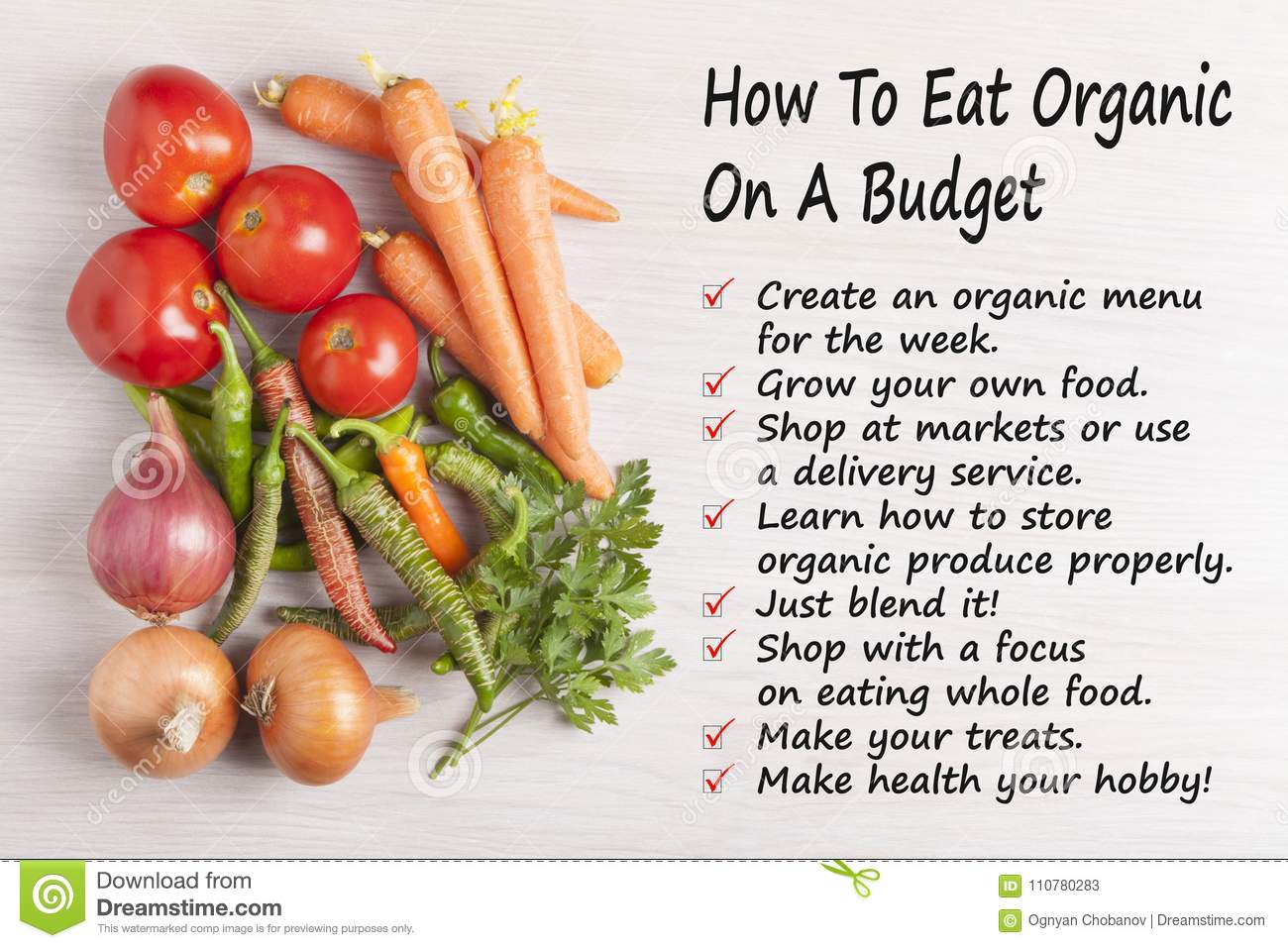 How can I eat organic cheap?