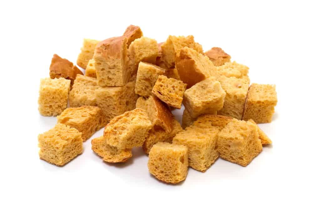 How can you tell if croutons are bad?