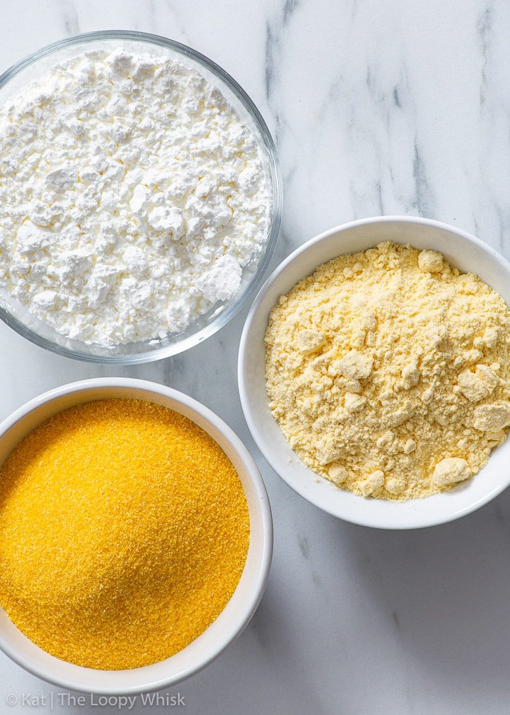 How can you tell if powder is corn flour?