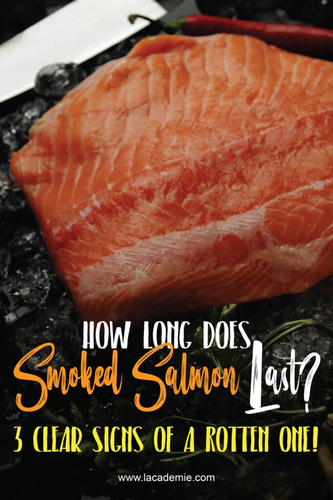 How can you tell if unopened smoked salmon is bad?