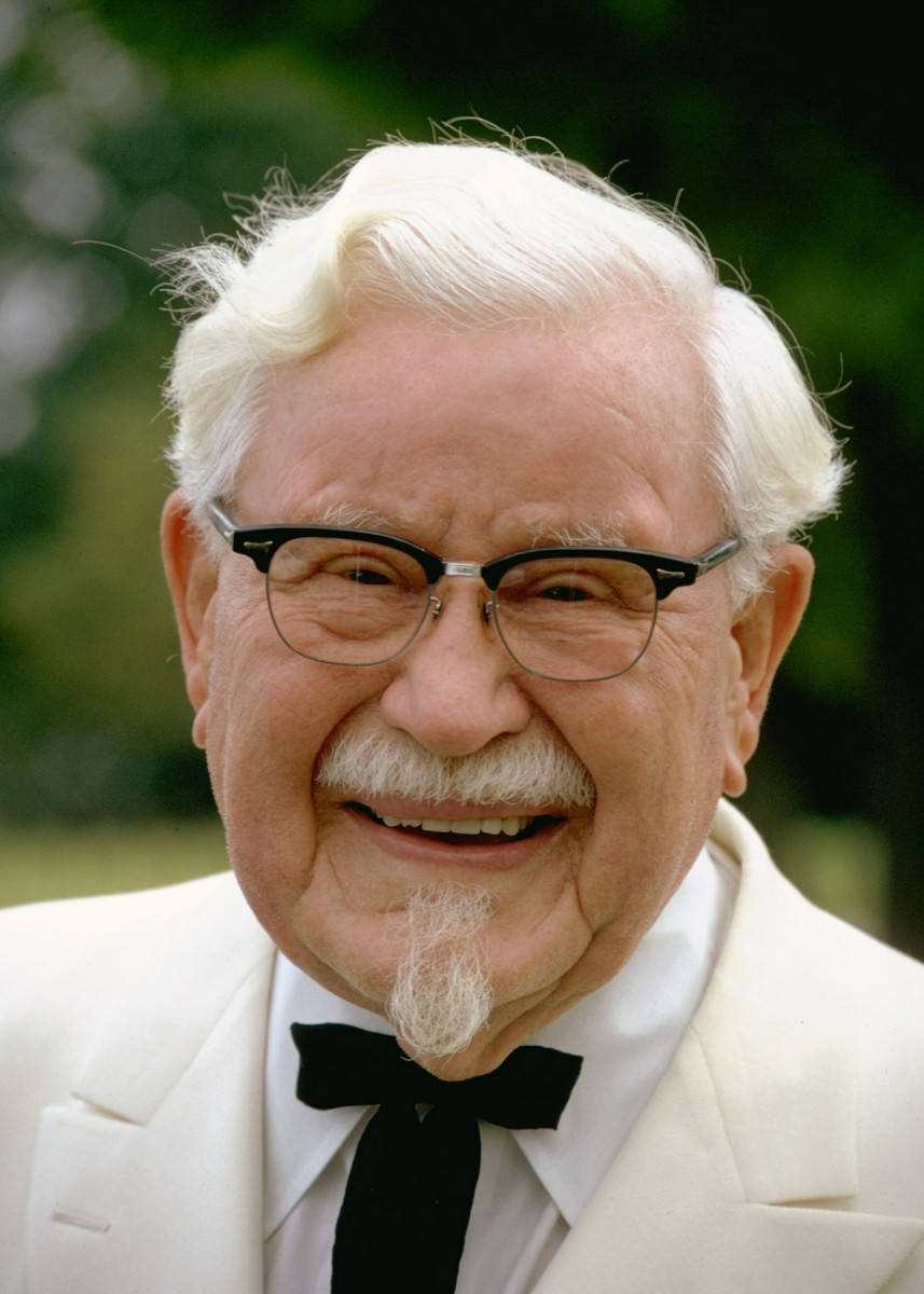 How did Colonel Sanders start Kentucky Fried Chicken?