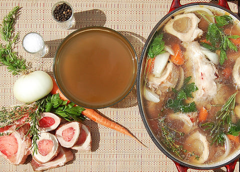 How did our ancestors make bone broth?