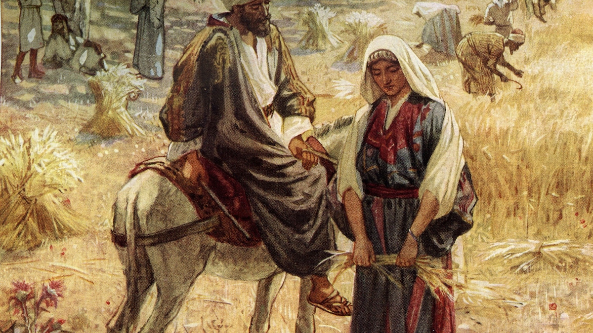 How did Ruth become Boaz wife?