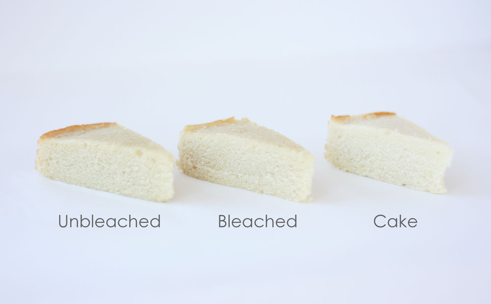How do different flours affect baking?