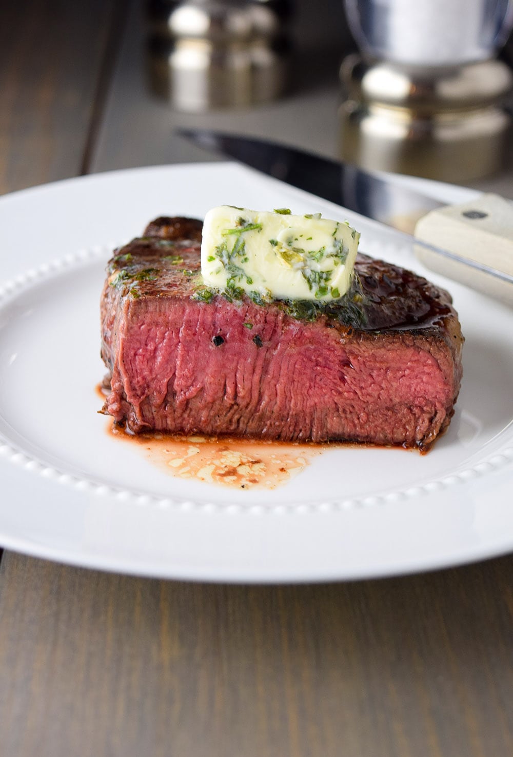 How do I cook a 3 inch thick filet mignon?