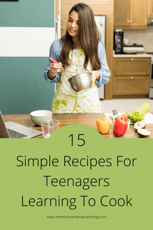 How do teens learn to cook?