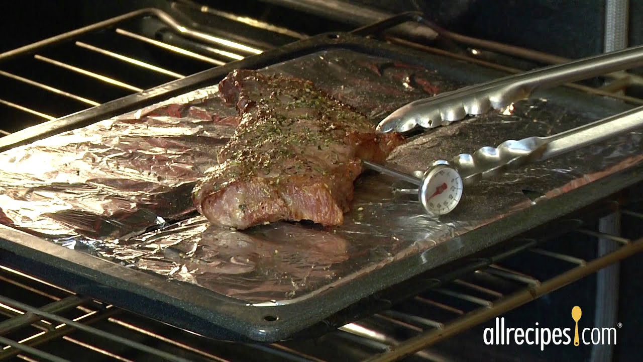 How do you Broil meat in a broiler pan?