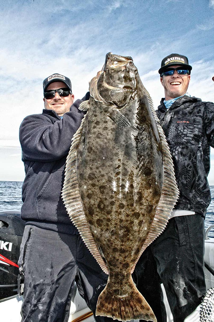 How do you catch halibut?
