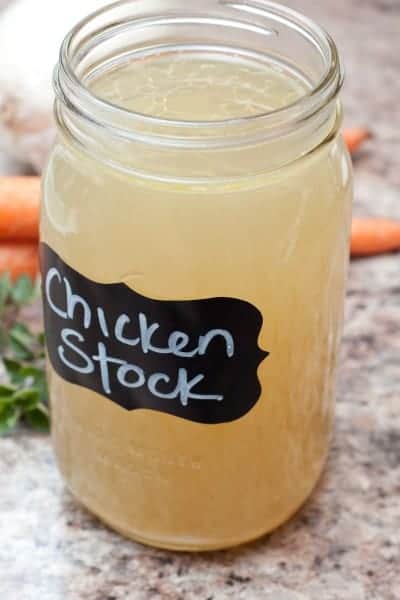 How do you clarify cloudy chicken stock?