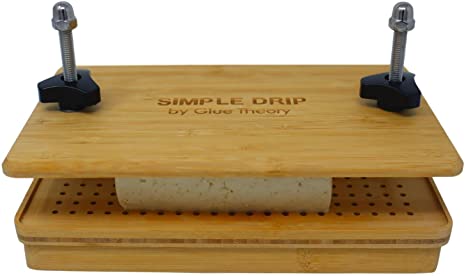 How do you clean a bamboo tofu press?