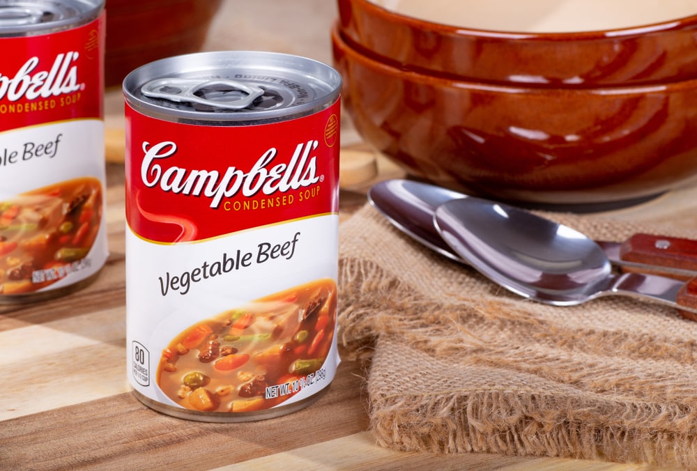 How do you cook Campbell's canned soup?