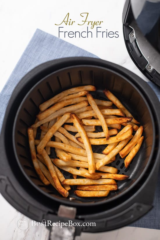 How do you cook frozen chips in an air fryer?